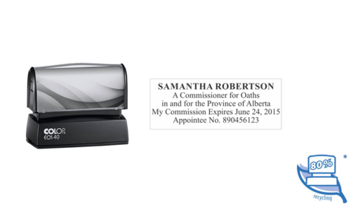 Colop EOS-40 Pre-Inked Flash Stamp