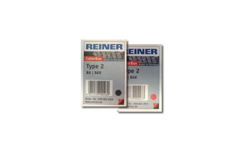 Reiner Type 2 Color Box Replacement Ink Pad