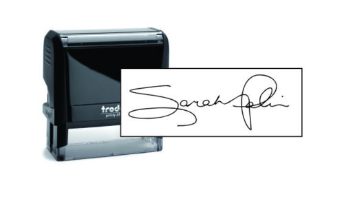 Signature Rubber Stamps