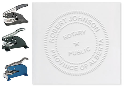 Notary Public Embossing Seals - Dominion Rubber Stamps & Engraving