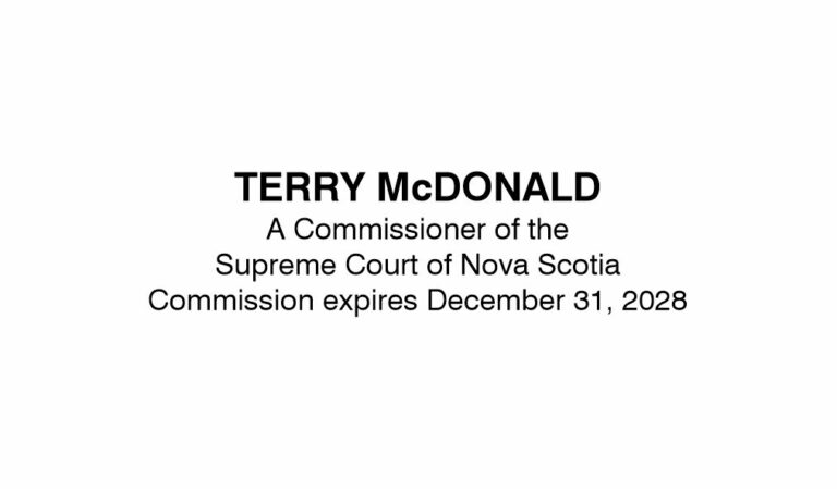 Commissioner for Oaths Stamp (Nova Scotia)