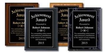 Presentation Plaques - Dominion Rubber Stamps & Engraving