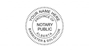 (Ontario) Commissioner for Oaths Stamp (Paralegal)