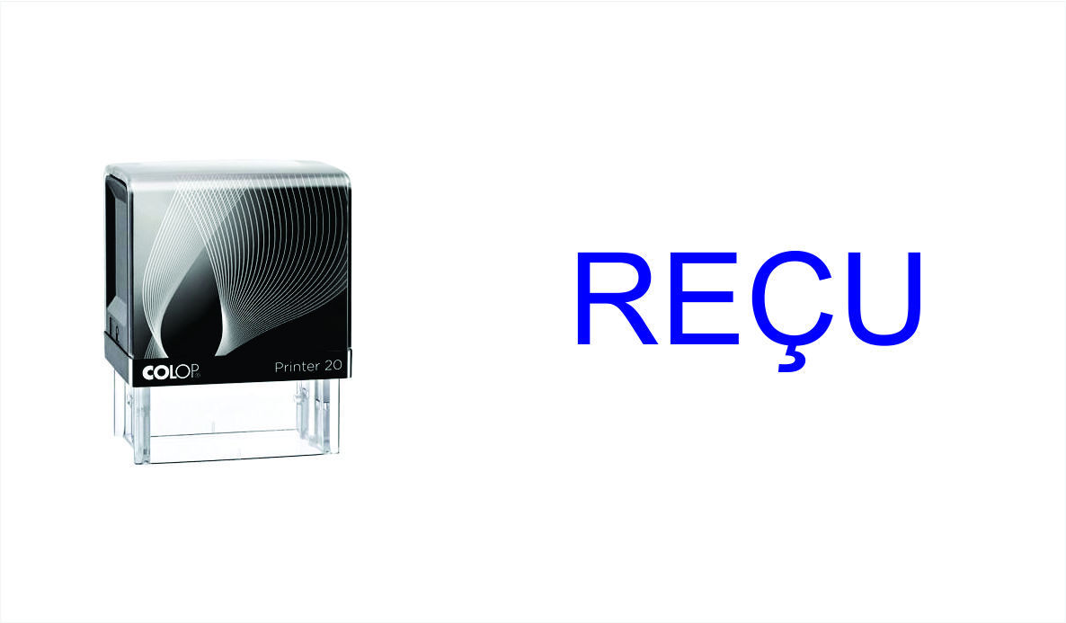 Reçu Stock Phrase Stamp