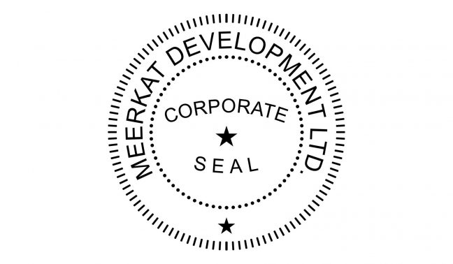Corporate Seal Stamp Traditional